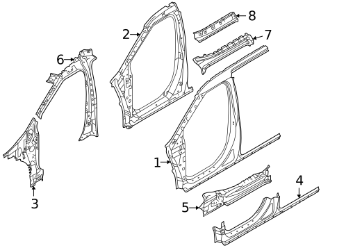 Aperture Panel for 2022 Kia Carnival | TascaParts.com