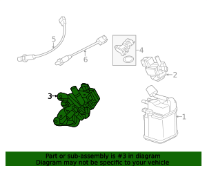 (Replaces 25206067) Pump 25207125 GM | GMPartsDirect.com