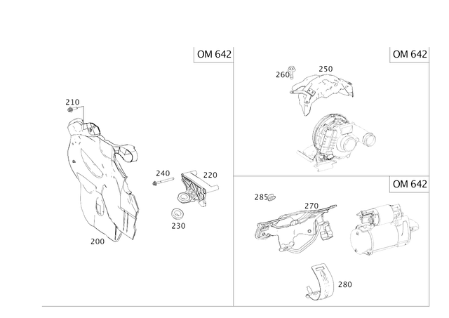 642-010-50-12 - Engine Cover 2012-2017 Mercedes-Benz | Mercedes-Benz ...