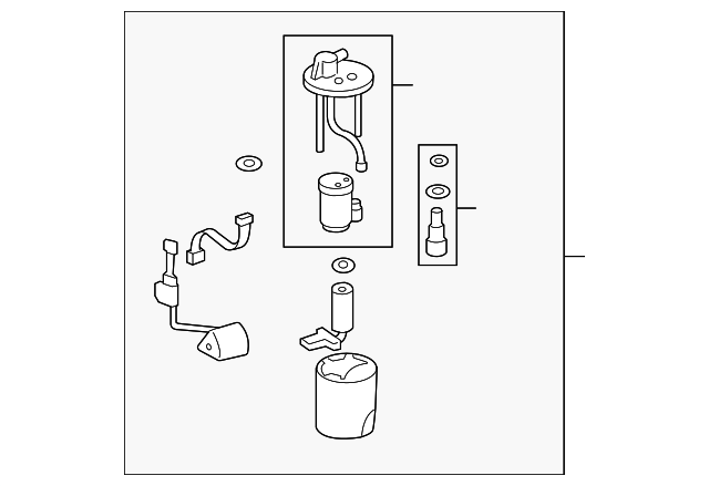 2009-2013 Toyota 2009-2013 Toyota - Fuel Pump Assembly 77020-02291 ...