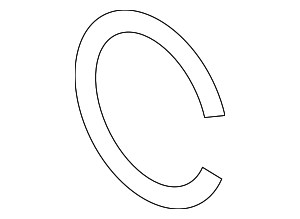 2009-2023 Toyota Filler Cap Outer Seal 77391-12060 | Toyota Parts