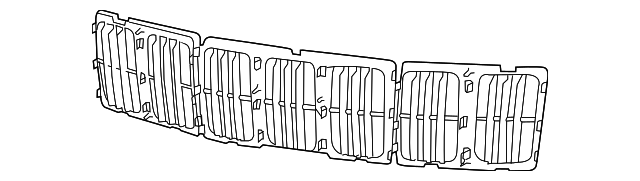 2014-2016 Jeep Grand Cherokee Insert 68143073AC | TascaParts.com