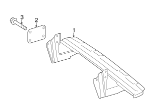 9065200631 - Step Bumper 2014-2021 Mercedes-Benz | Mercedes-Benz USA Parts