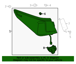 81560-06611 - Tail Lamp 2019-2025 Lexus | Lexus of Stevens Creek Parts