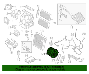 64-11-9-297-751 - HVAC Blower Motor 2014-2024 Mini | AutoNationParts.com