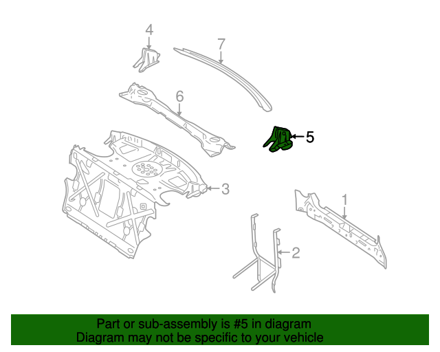 2007-2013 Mercedes-Benz Package Tray Bracket 221-640-01-83 ...