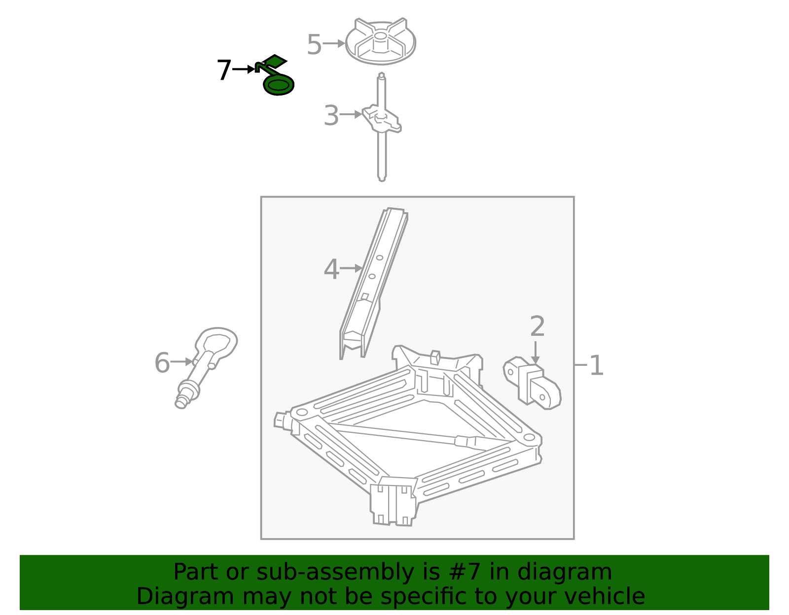 HP5Z-17003-A - Wheel Cap Tool 2017-2025 Lincoln | Big 3 Auto Parts