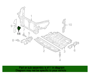 Genuine Ambient Temp Sensor for 2005-2025 Hyundai | Part# 96985-2D700 ...