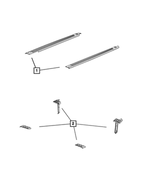 2019-2025 Ram 1500 Rail Cap, Left 68292865AC | Mopar eStore