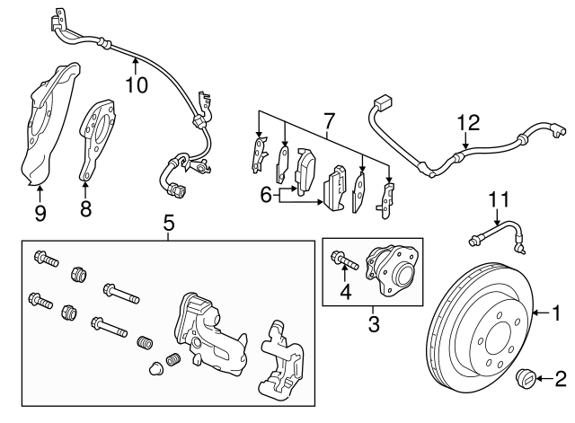 D4080-4CA0A - Hardware Kit 2018-2024 Nissan | Nissan Parts ...