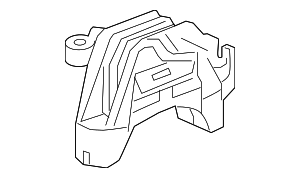 13347453 - Passenger Side Engine Mount 2011-2019 GM | GMPartsNow