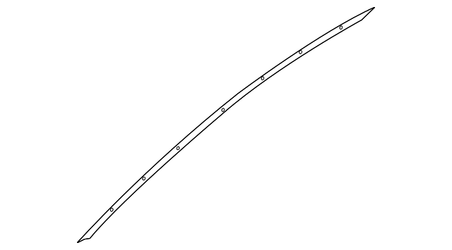 80282-4GA0A - Window Molding - 2014-2020 Infiniti Q50 | Discount ...
