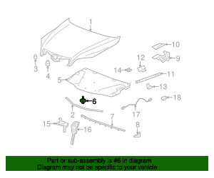 94530503 - Anthracite Multi-Purpose Retainer 2004-2024 GM | GM ...