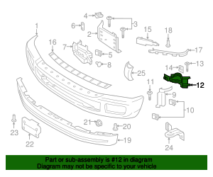Ford HC3Z-17B836-C - Inner Bracket - 2017-2020 Ford | OEM Ford Part