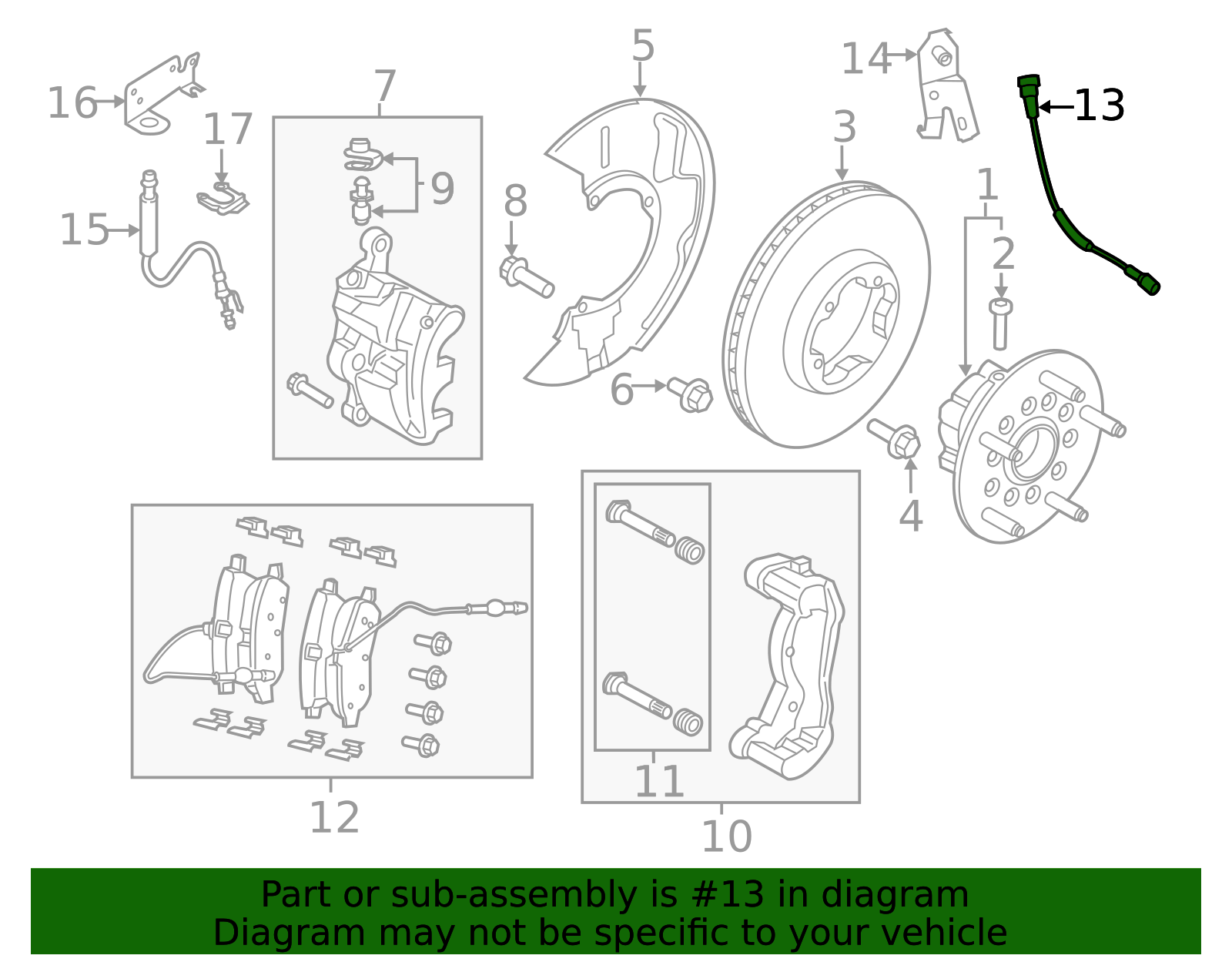 KK2Z-2C204-B - ABS Sensor 2020-2024 Ford | Ford Parts Direct