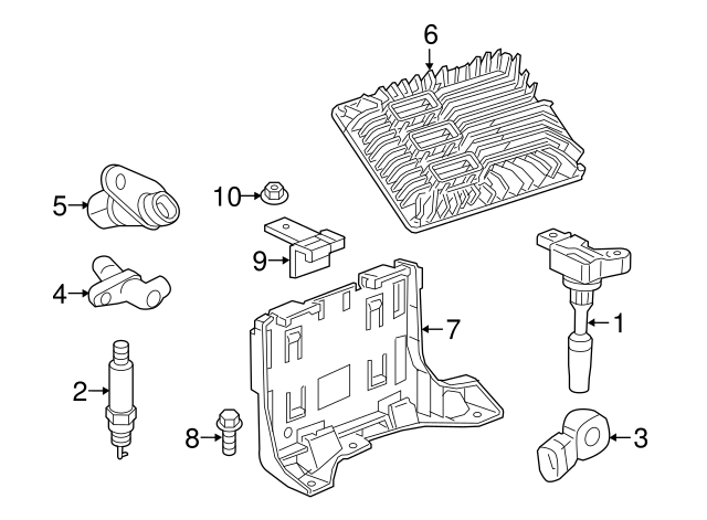 2016-2023 Cadillac Iridium Spark Plug 12650283 | OEM Parts Online