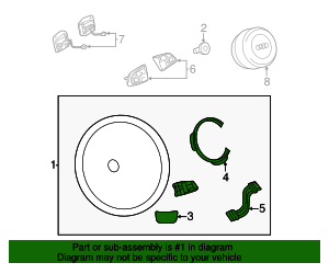 2013-2018 Audi Steering Wheel 4H0-419-091-AN-IWN | AutoNationParts.com