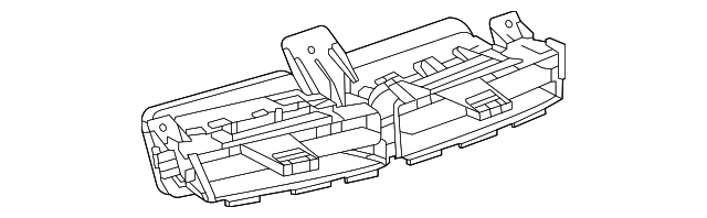 2020-2023 Cadillac Black Instrument Panel Center Air Outlet 84732086 ...
