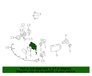 Genuine BMW 66-31-6-889-079 | Distance Sensor Mount Bracket | FREE ...