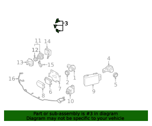 51-11-9-883-277 - Park Sensor Mount Kit 2020-2022 BMW | AutoNationParts.com