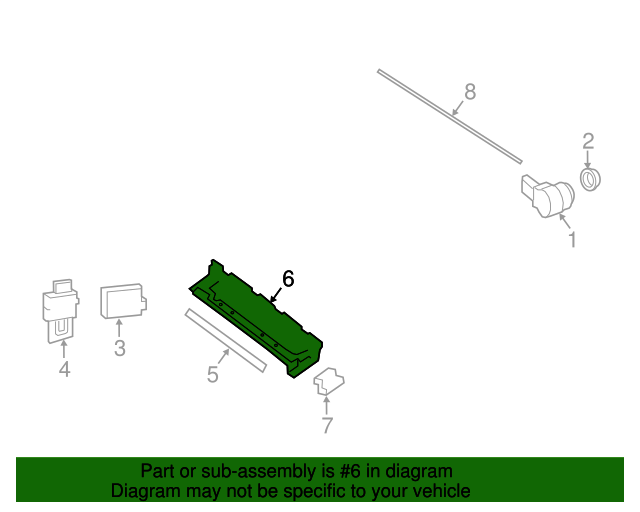 222-885-02-14 - Module Bracket 2014-2017 Mercedes-Benz | Mercedes-Benz ...