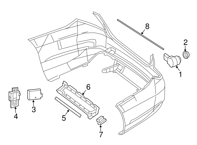 222-540-93-34 - Harness 2014-2017 Mercedes-Benz | Mercedes-Benz USA Parts