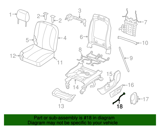 2013-2020 Ram Link 68050498AB | TascaParts.com