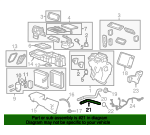 2007-2017 GM HVAC Heater Hose 20765678 | TascaParts.com