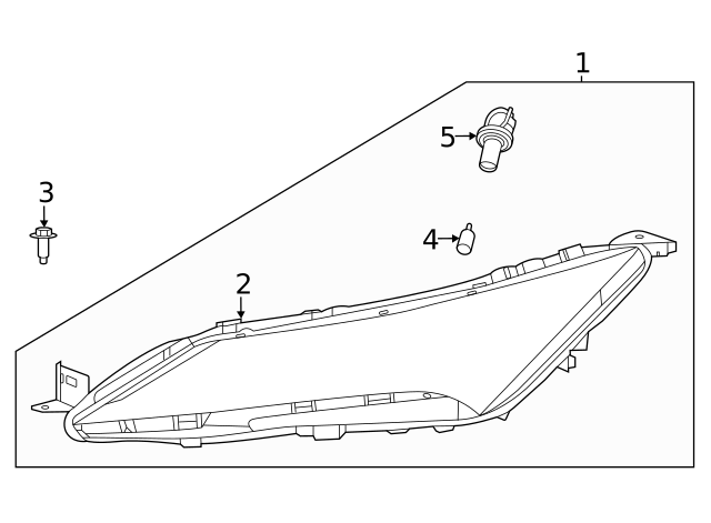 2021-2023 Nissan Rogue Combo Lamp Assembly 26120-6RR5D | OEM Parts Online