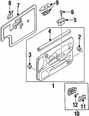 Shop OEM Wind Deflectors | Isuzu Parts Center