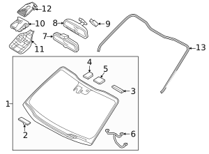 97257-C1000 - Humidity Sensor - 2015-2021 Kia | Kia Auto Parts