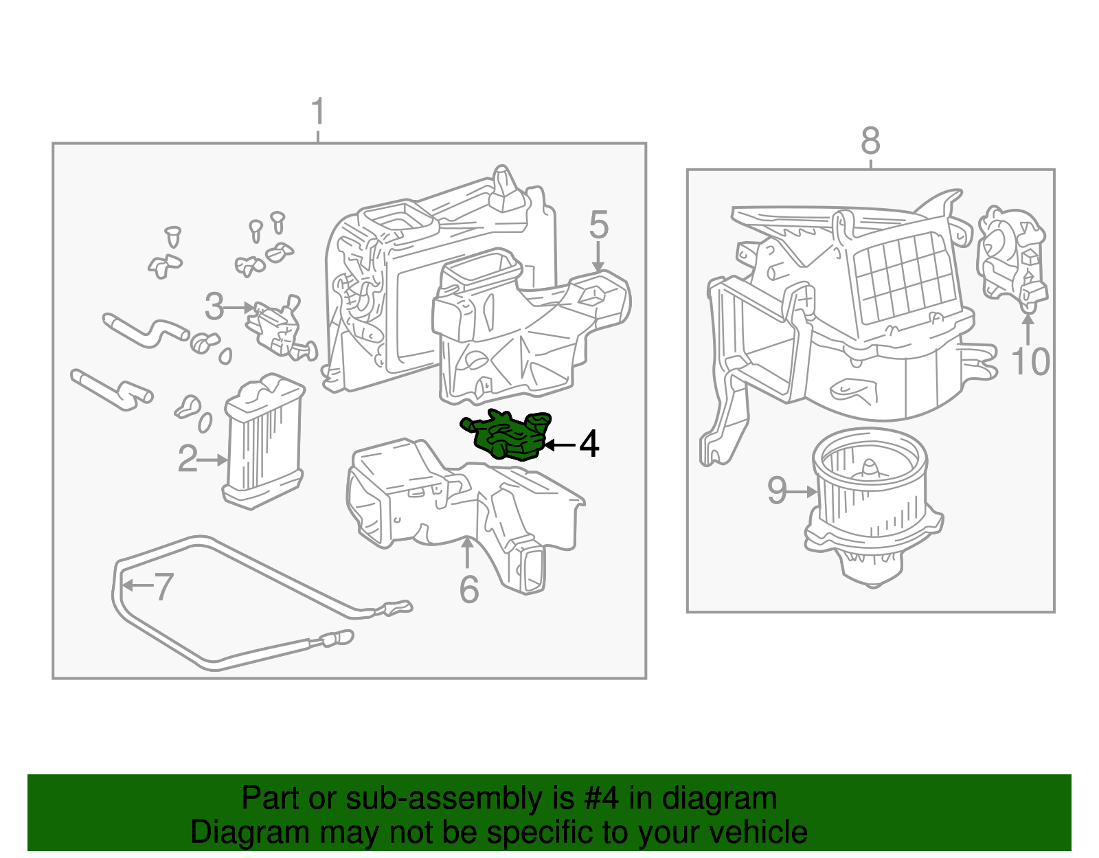 2001-2007 Toyota Sequoia 2001-2007 Toyota Sequoia - Servo 87106-0C040 ...