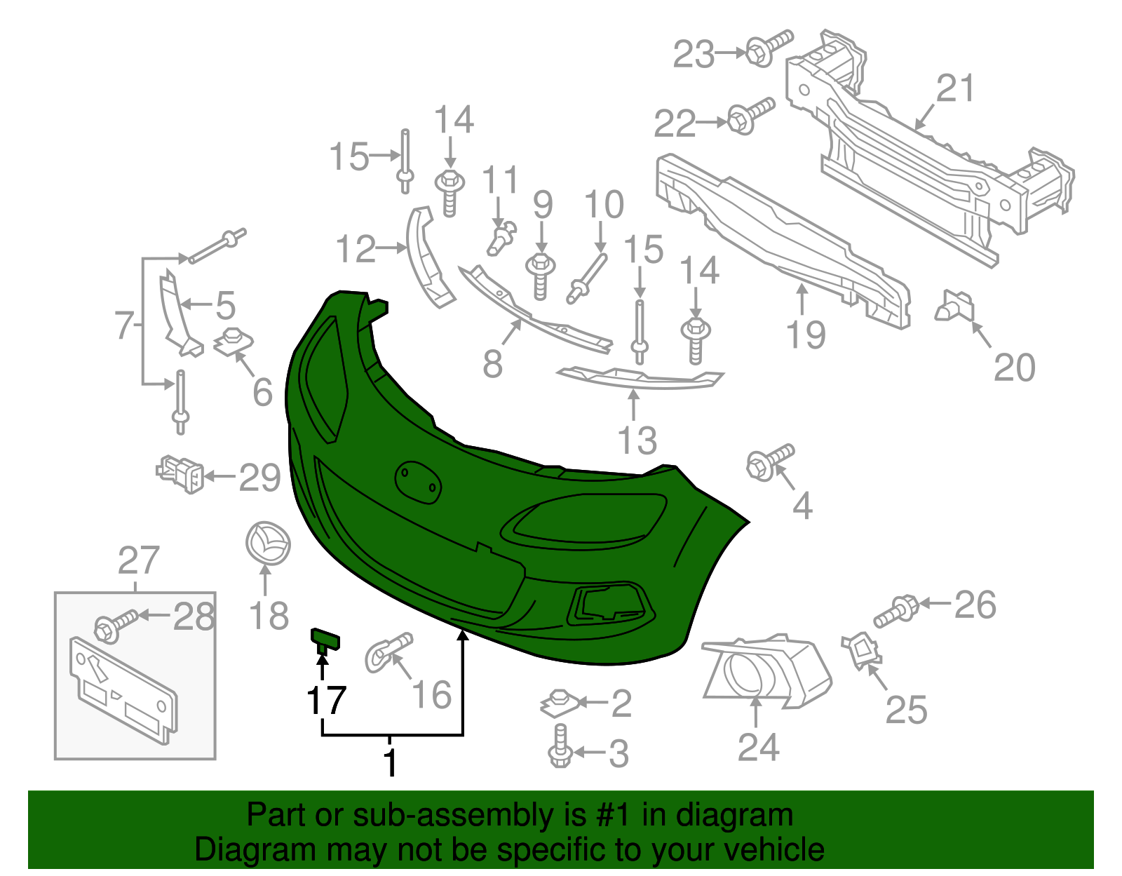NPY4-50-03X | Bumper Front | Palladino Mazda Parts