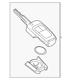 13575182 GM Vehicle Key | GM Parts Store