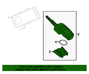 13575182 GM Vehicle Key | GM Parts Store