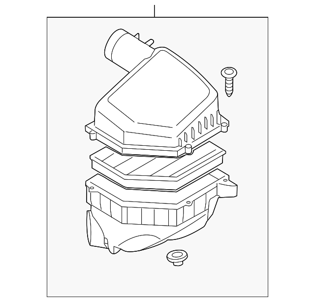 31338029 - Air Cleaner Assembly - 2008-2016 Volvo | Volvo OEM Parts Direct