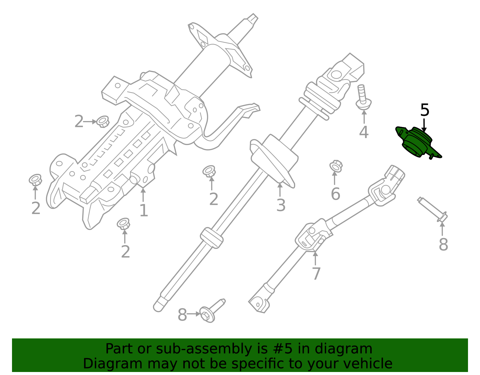 MB3Z-3D677-A - Coupling Seal 2021-2024 Ford | Ford Parts Direct