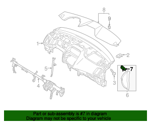 1997-2024 Mitsubishi Quarter Panel Trim Panel Clip MR402859 ...