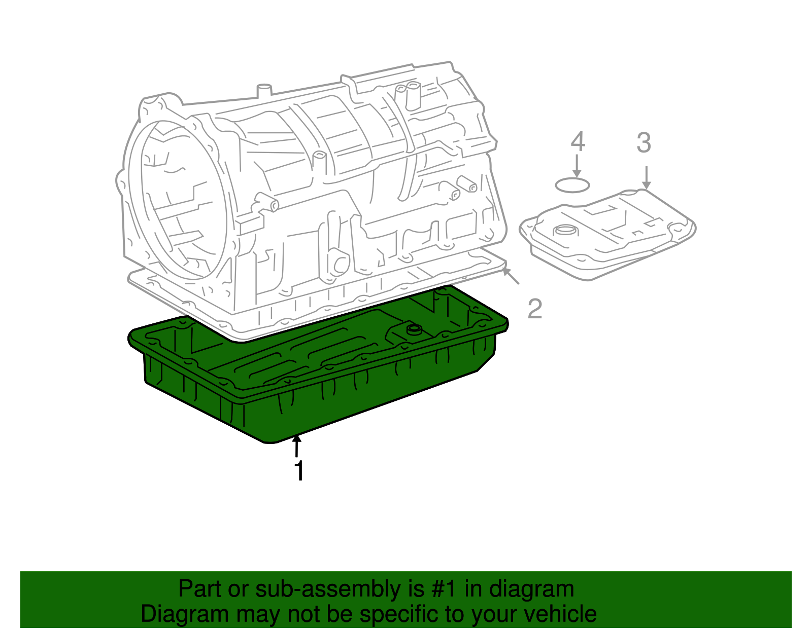 2004-2009 Lexus Trans Pan 35106-0C010 | OEM Parts Online