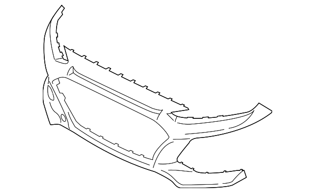 2018-2021 Hyundai Kona Bumper Cover 86511-J9000 | OEM Hyundai Parts