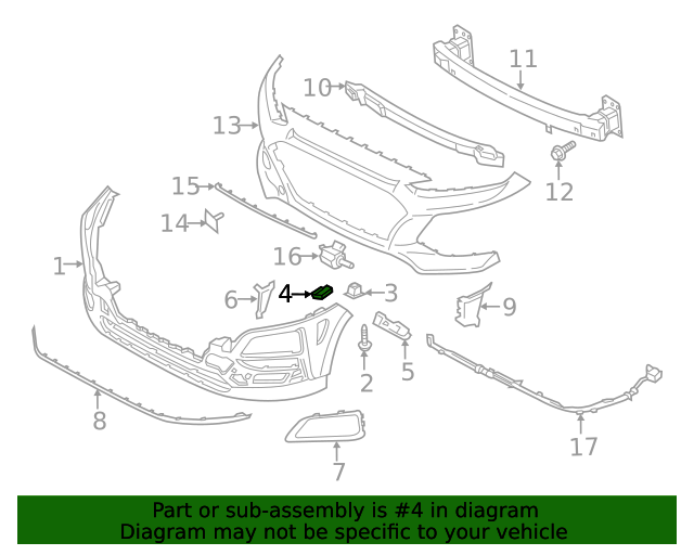 2018-2021 Hyundai Kona Side Reinforced 86578-J9000 | OEM Parts Online