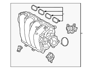 2017-2019 Hyundai Elantra Intake Manifold 28310-2EAA0 | OEM Parts Online
