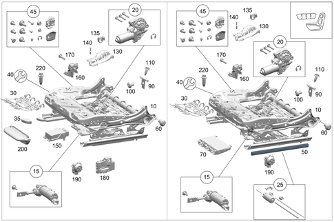 Seat Adjustment for 2018 Mercedes-Benz C 63 AMG® | Mercedes-Benz USA Parts