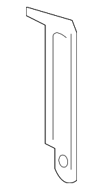 2015-2022 GM Front Bumper Fascia Lower Stiffener Bracket 22891631 GM ...