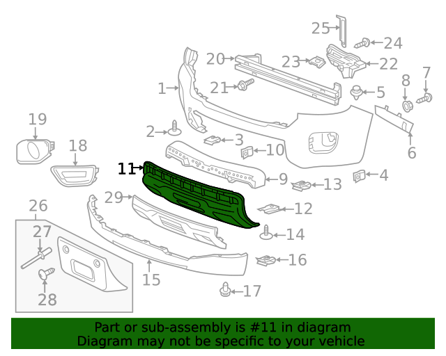 22891735 Plate - New OEM Part From GM Parts Direct | GM Parts Store