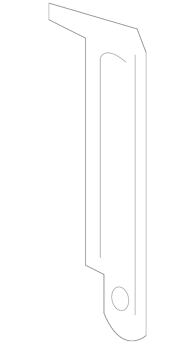 22891631 - Front Bumper Fascia Lower Stiffener Bracket 2015-2022 GM ...