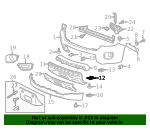 2015-2020 GM Lower Cover Brace - Driver's Side (LH) 23432303 ...