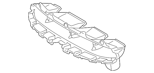53872-0E010 - Air Duct 2013-2015 Lexus | Lexus Parts Outlet
