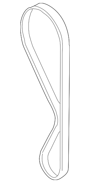 2000-2002 Hyundai Accent Timing Belt 24312-22613 | HyundaiParts.Online