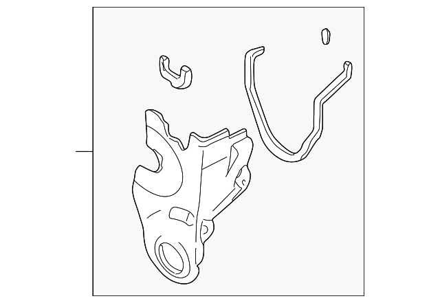 1993-2002 Hyundai Lower Timing Cover Lower Seal 21350-22001 | OEM Parts ...